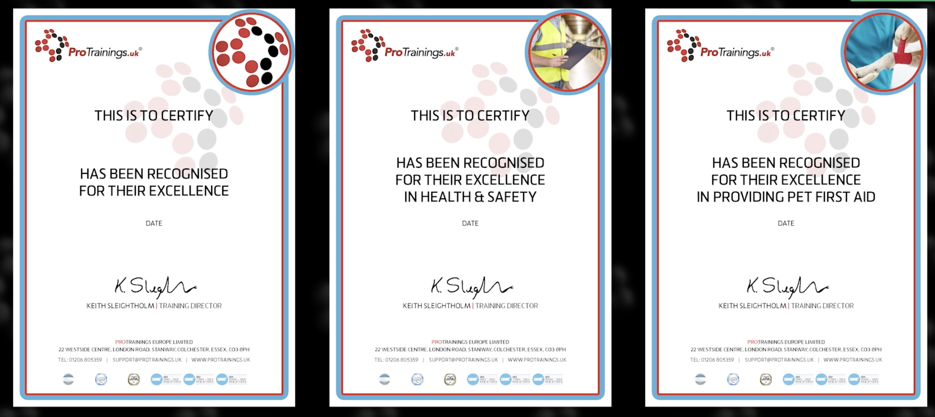 ProTrainings online course gift cards- give the gift of knowledge